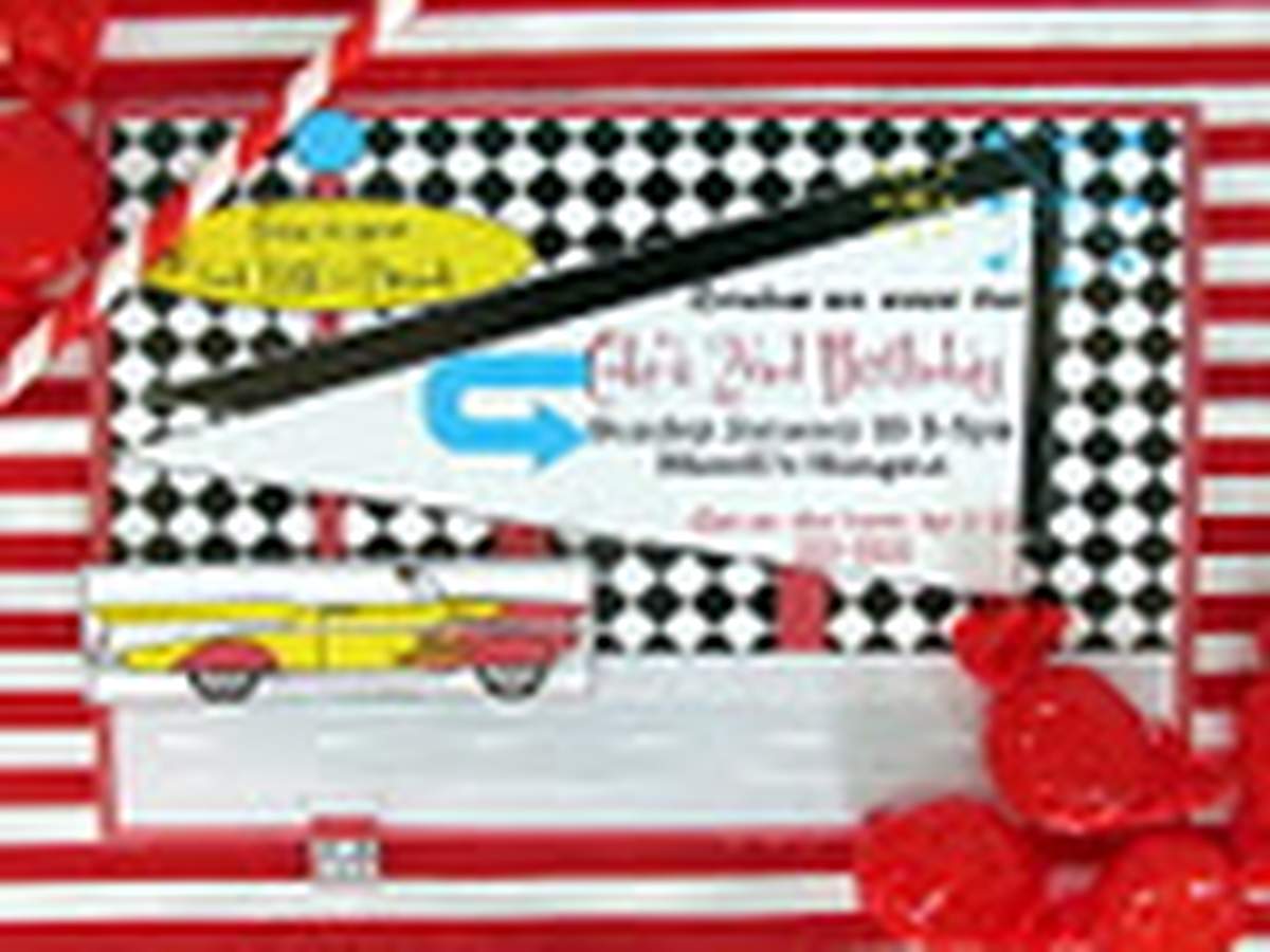 1950s Hot Rod Theme Birthday Party Ideas | Photo 34 of 76 | Catch My Party