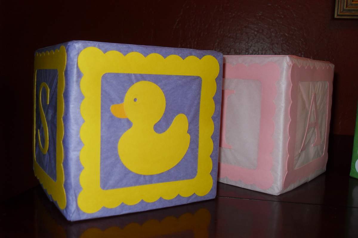 Baby Blocks Baby Shower Party Ideas | Photo 1 of 8 | Catch My Party