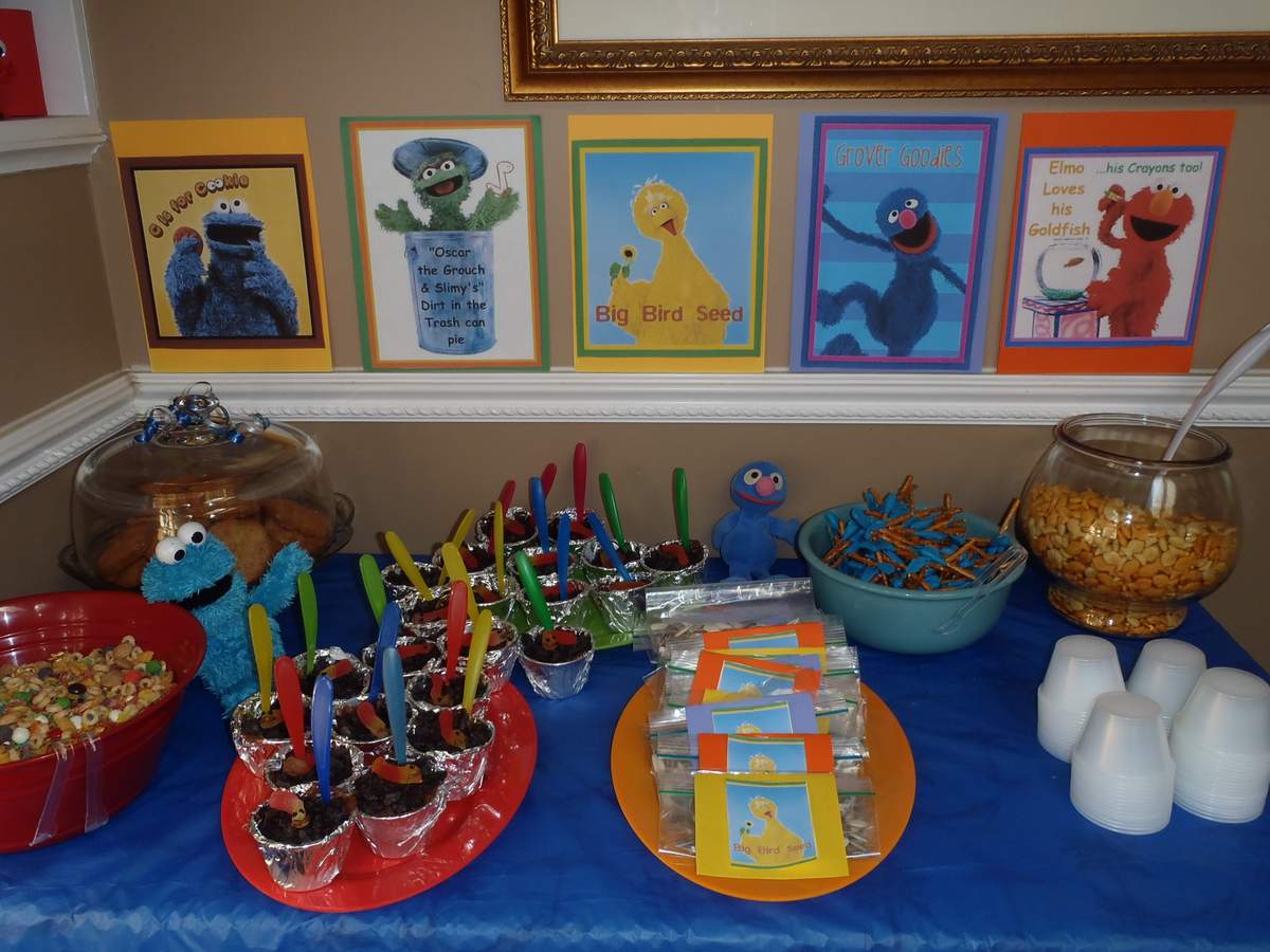 Sesame Street Birthday Party Ideas | Photo 5 of 53 | Catch My Party
