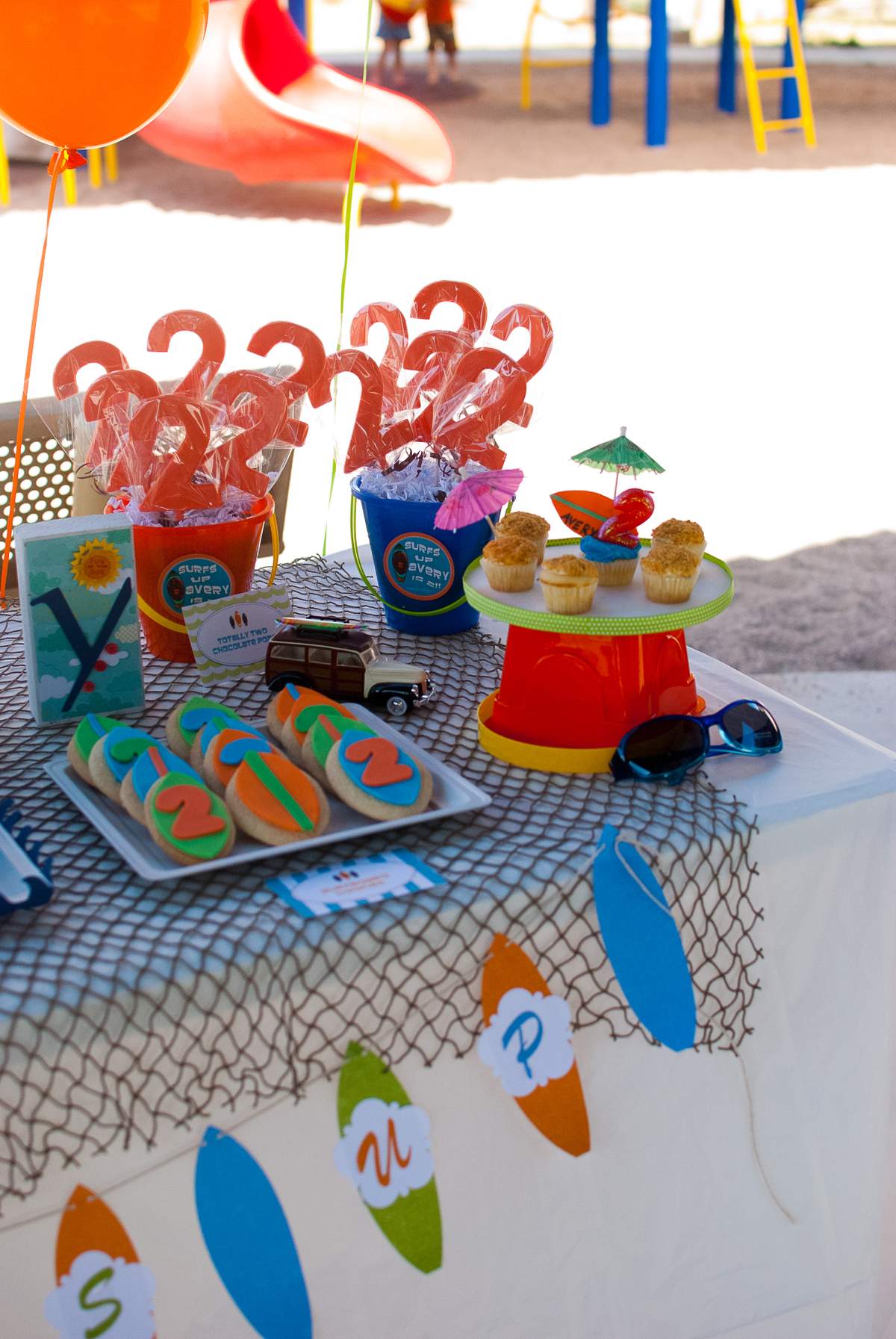 Surfer Boy Birthday Party Ideas | Photo 10 of 19 | Catch My Party