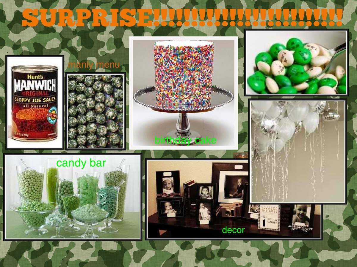 Manly Classic Birthday Birthday Party Ideas | Photo 1 of 20 | Catch My ...