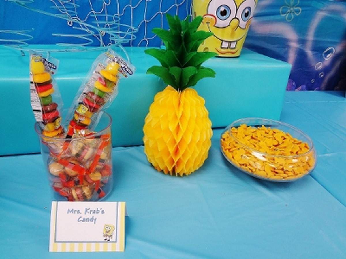 Spongebob Birthday Party Ideas | Photo 1 of 10 | Catch My Party