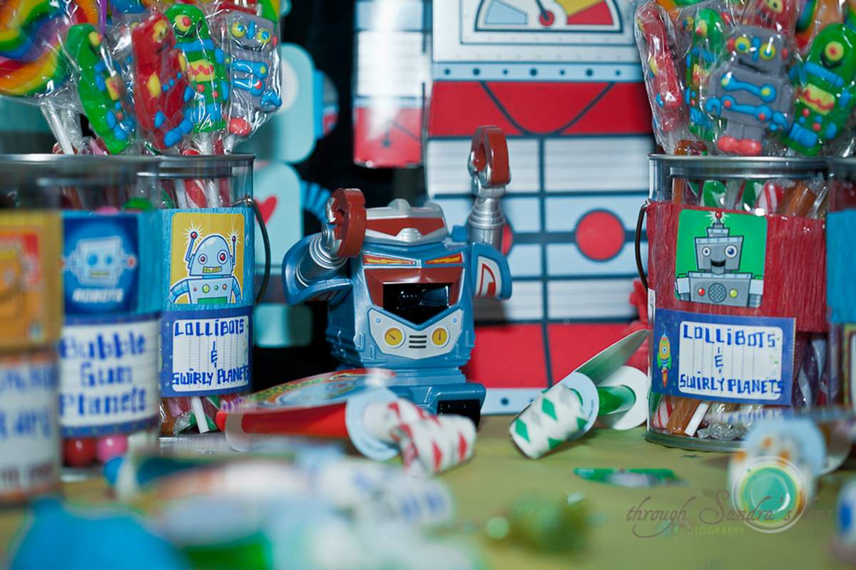 Robot Birthday Party Ideas | Photo 4 of 83 | Catch My Party