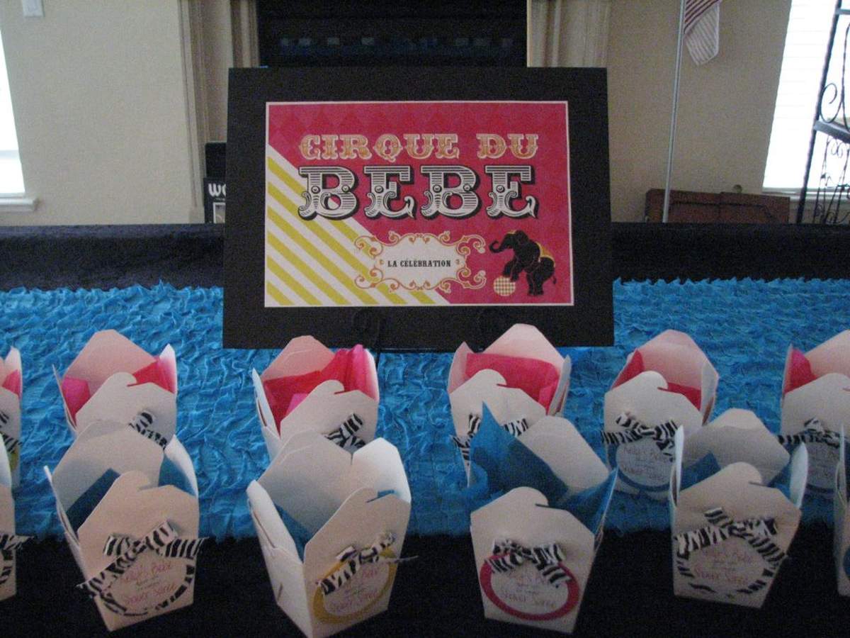 Cirque Du Bebe Baby Shower Party Ideas | Photo 16 of 21 | Catch My Party