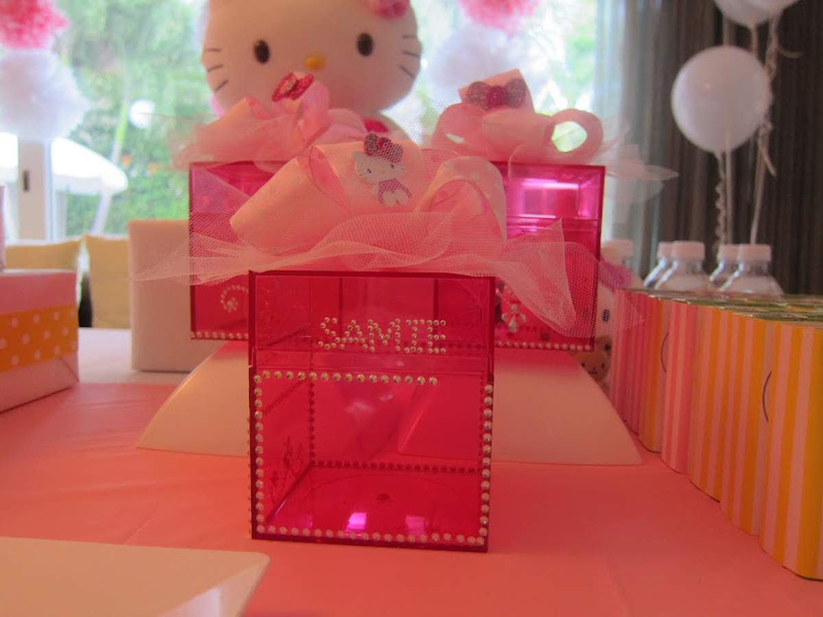 Hello Kitty 1st Birthday Birthday Party Ideas | Photo 1 of 42 | Catch ...