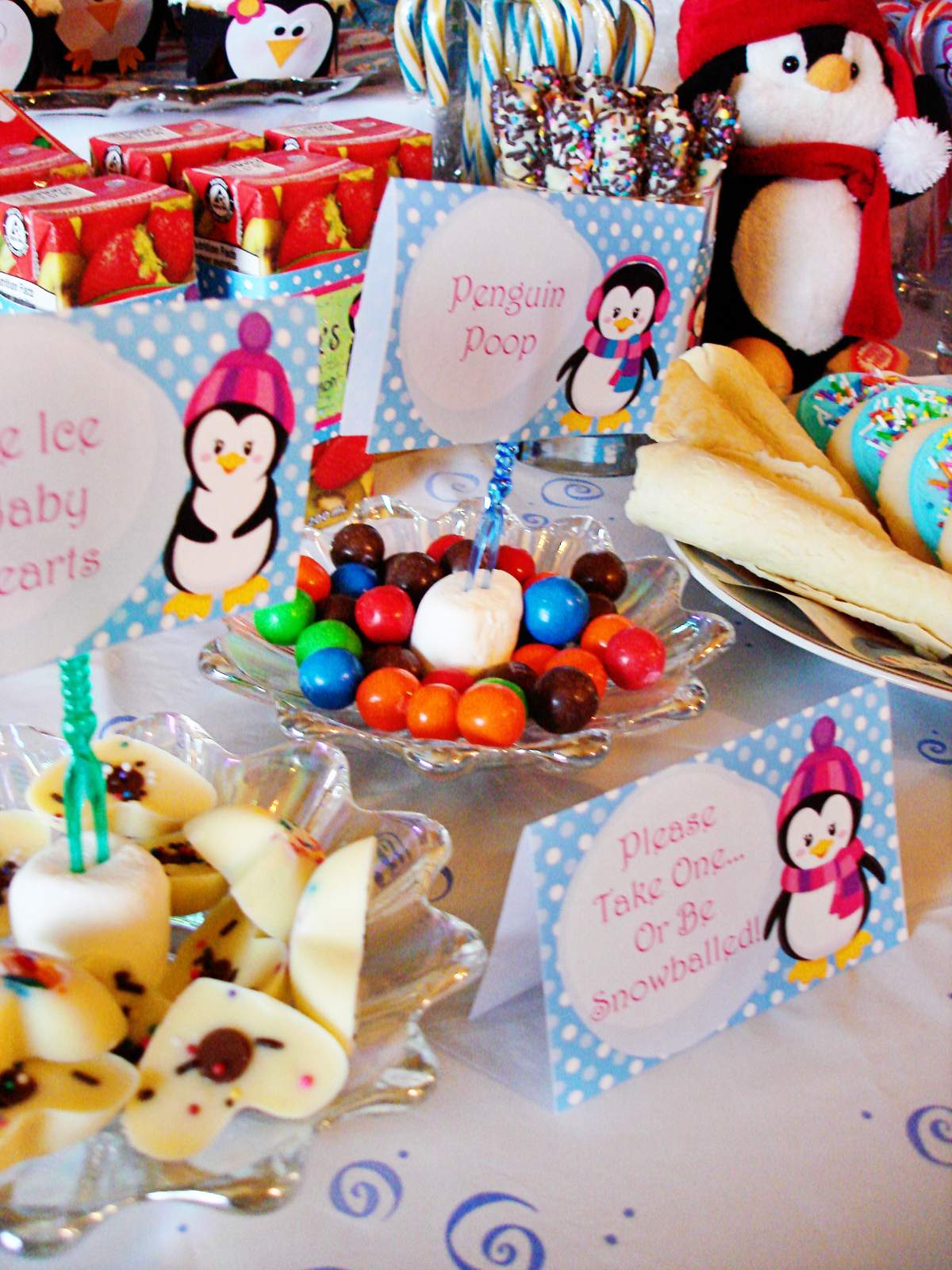 Penguin Party Birthday Party Ideas | Photo 2 of 10 | Catch My Party