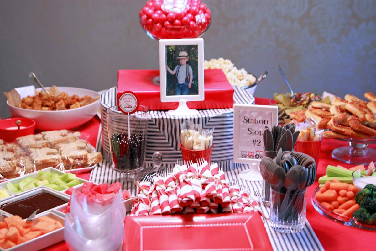 Vintage Train Birthday Party Ideas | Photo 1 of 49 | Catch My Party