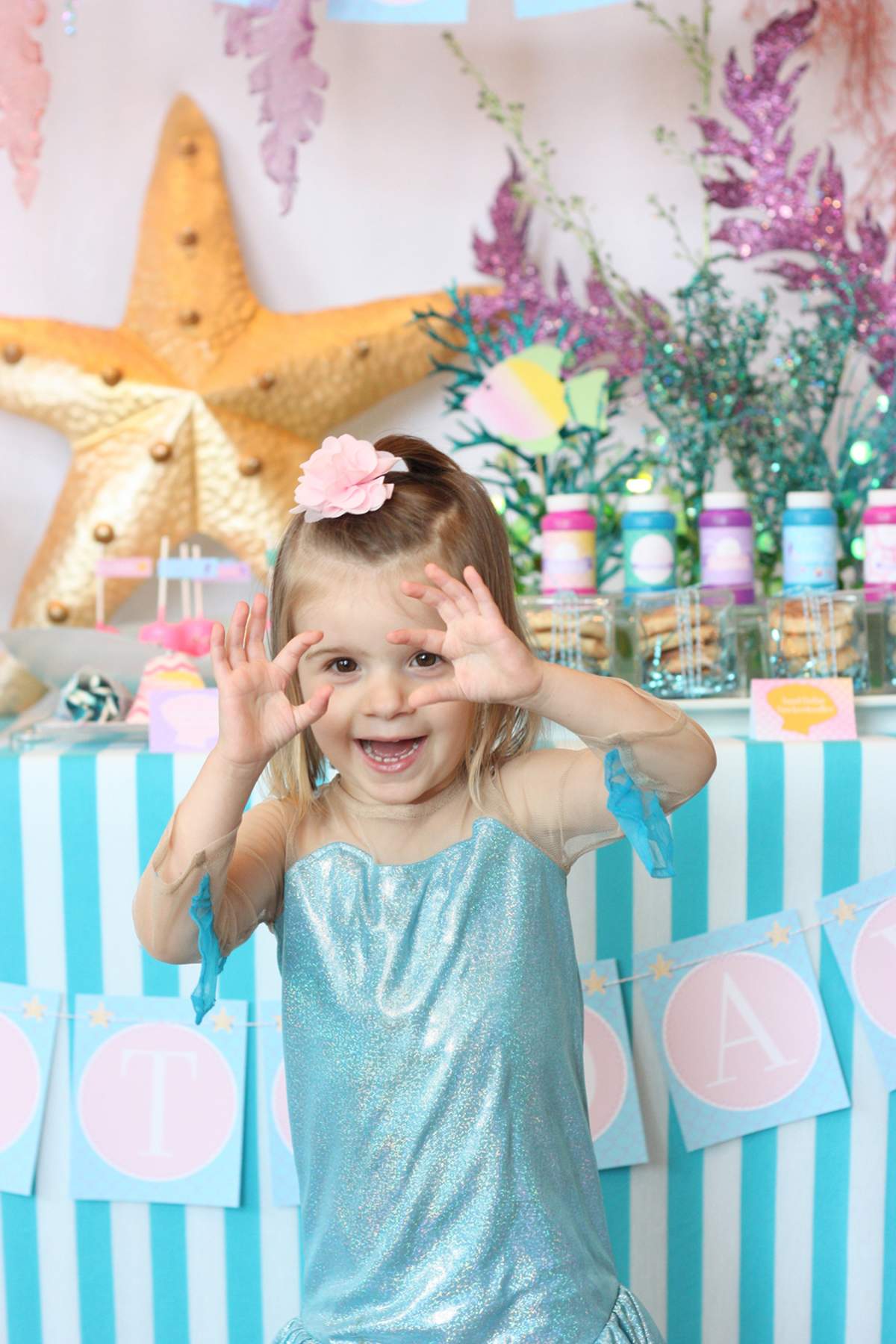 Mermaid Birthday Party Ideas | Photo 2 of 41 | Catch My Party