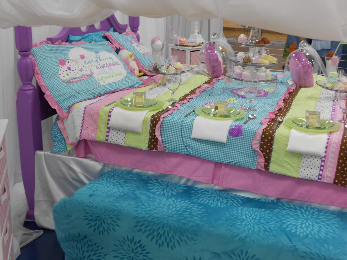 Sweets and Sleepover Birthday Party Ideas | Photo 3 of 30 | Catch My Party