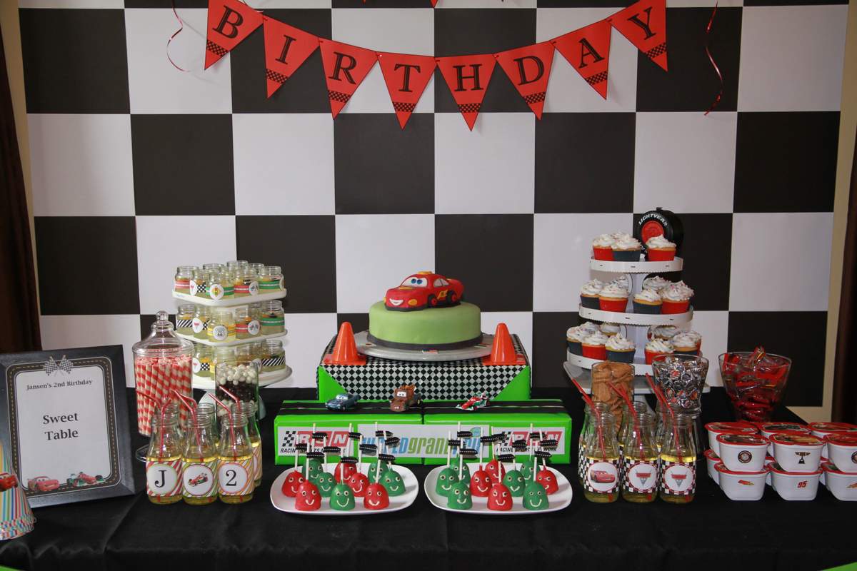 Disney Cars 2 Birthday Party Ideas | Photo 1 of 33 | Catch My Party