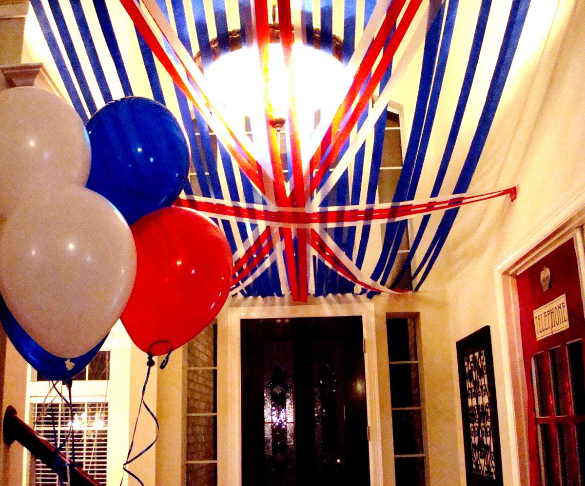 British Birthday Birthday Party Ideas | Photo 1 of 12 | Catch My Party