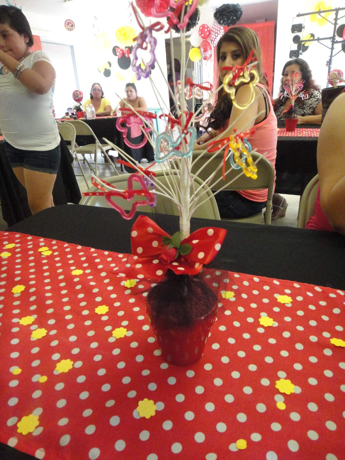 Minnie Mouse Red Polka Dots Birthday Party Ideas | Photo 4 of 77 ...