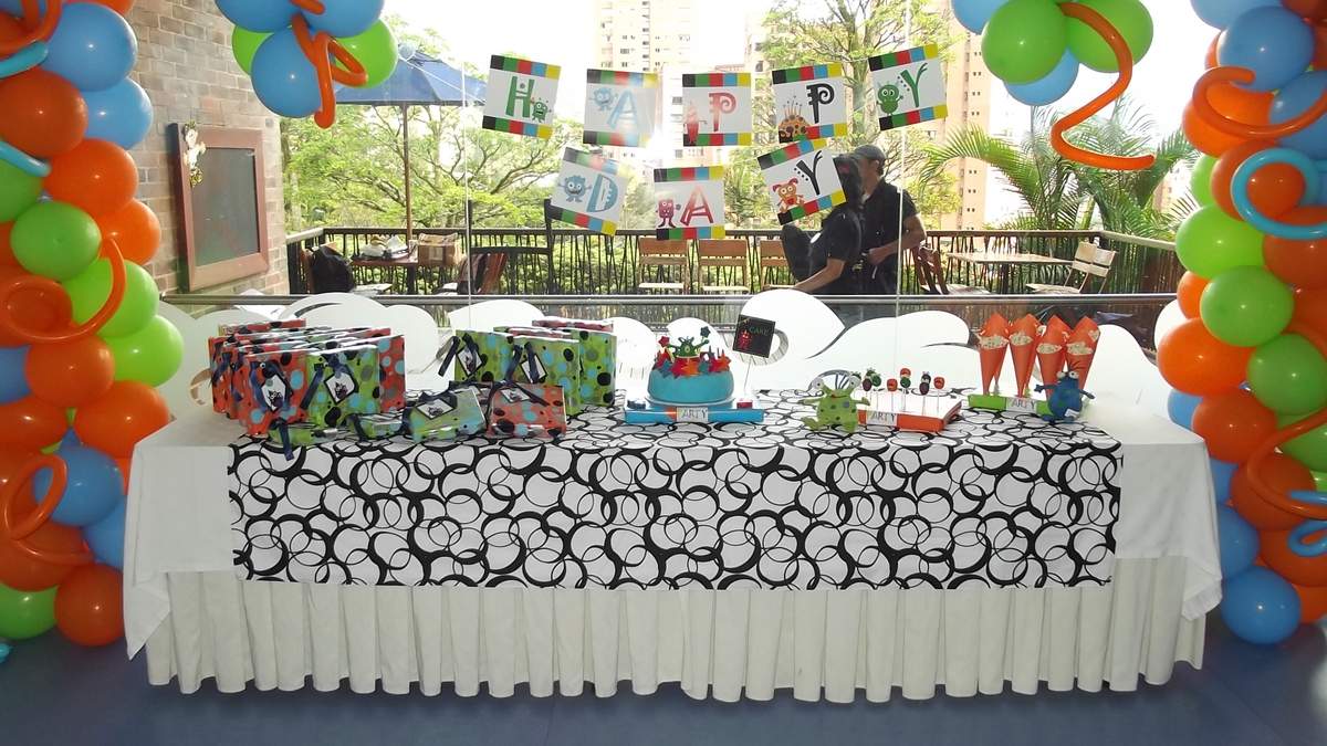 Monsters Birthday Party Ideas | Photo 21 of 23 | Catch My Party