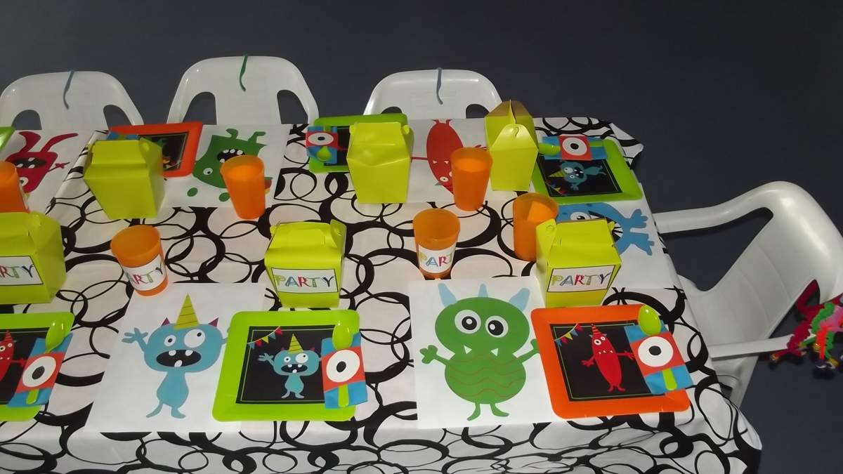 Monsters Birthday Party Ideas | Photo 21 of 23 | Catch My Party