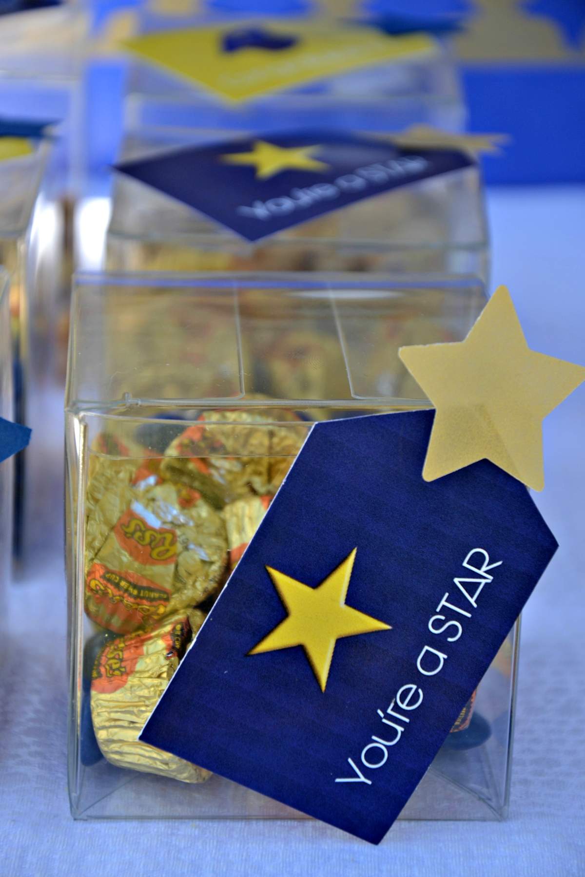 Blue and Yellow Graduation/End of School Party Ideas | Photo 1 of 19 ...