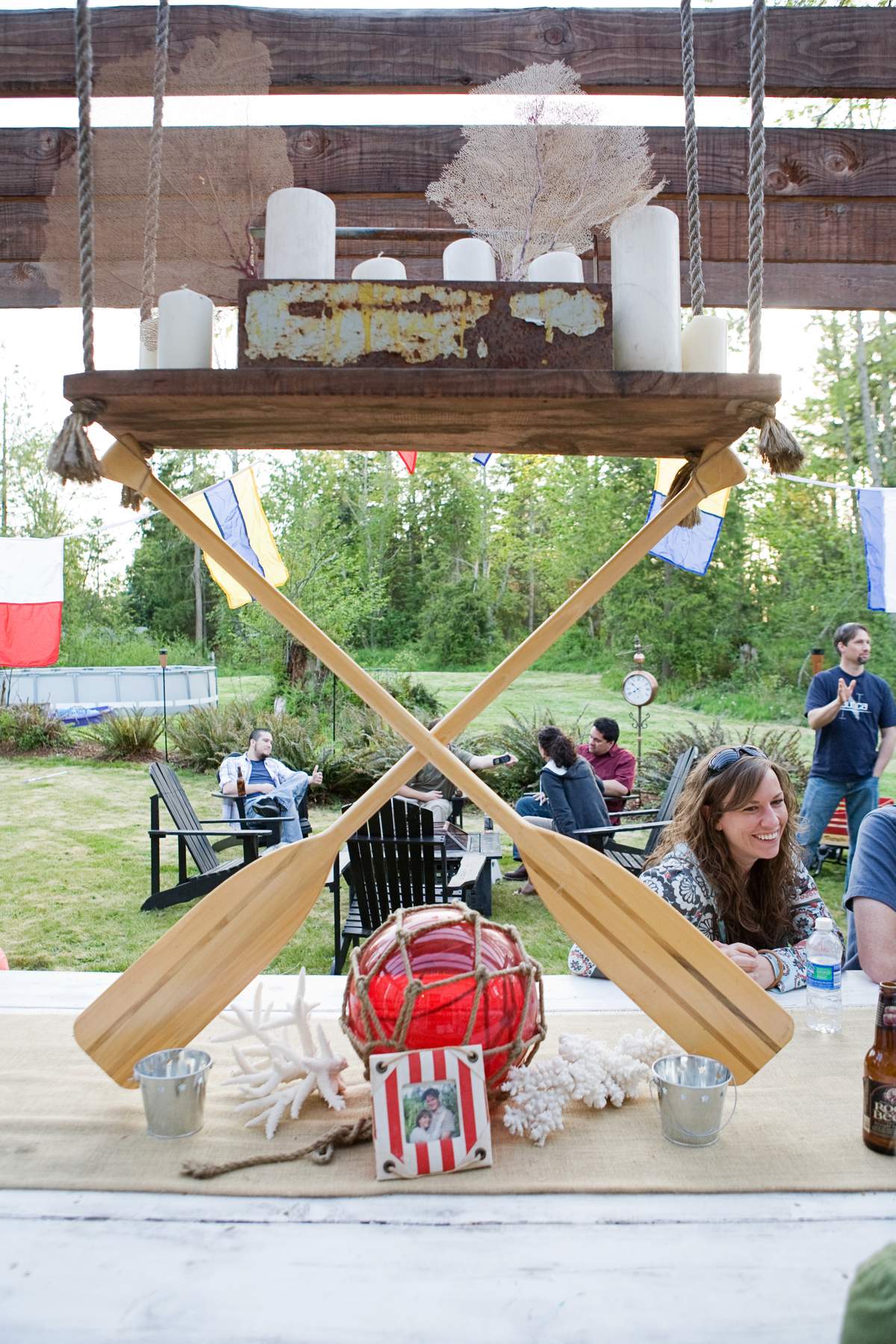 Coastal/Nautical Birthday Party Ideas | Photo 7 of 21 | Catch My Party