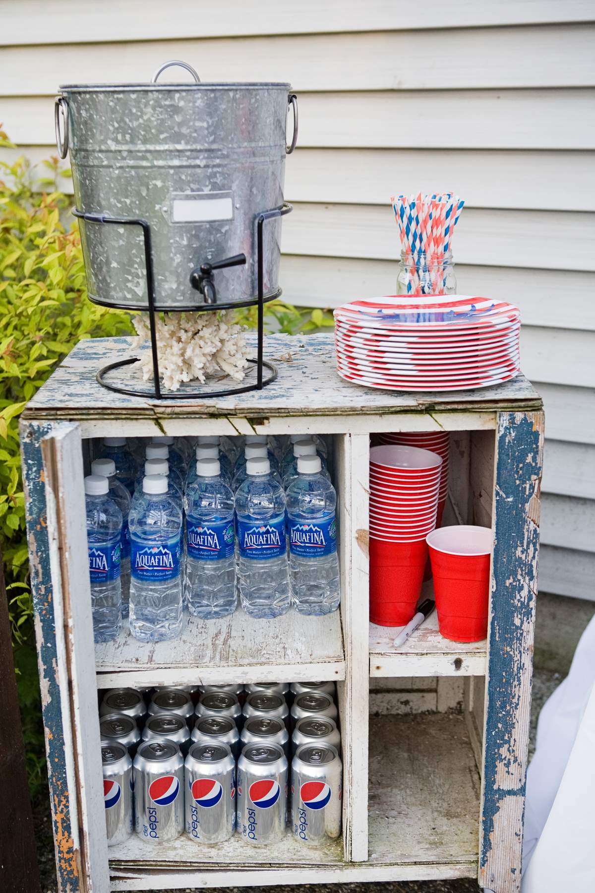 Coastal/Nautical Birthday Party Ideas | Photo 14 of 21 | Catch My Party