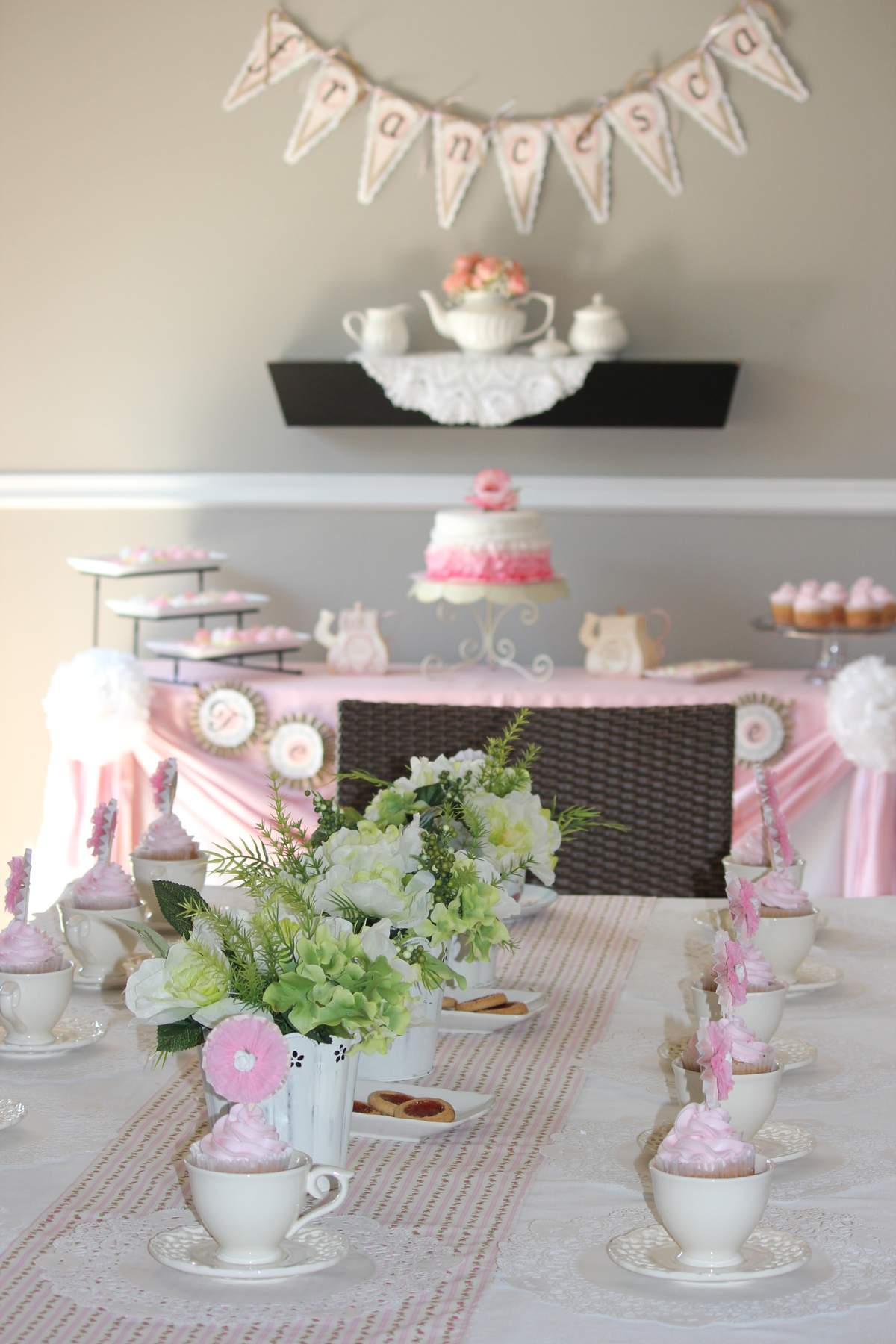 Tea Party Birthday Party Ideas | Photo 1 of 20 | Catch My Party
