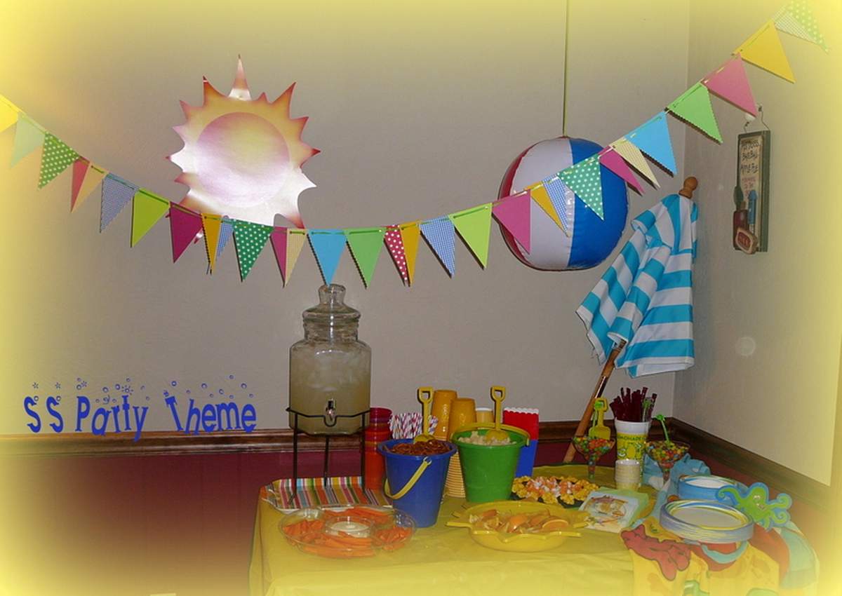 fun in the sun, summer, Summer Party Ideas | Photo 1 of 6 | Catch My Party