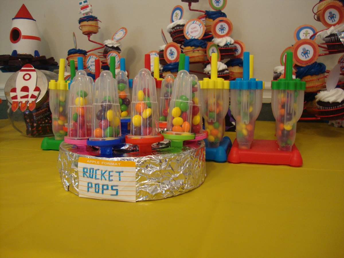 Robots & Rockets Birthday Party Ideas | Photo 1 of 42 | Catch My Party