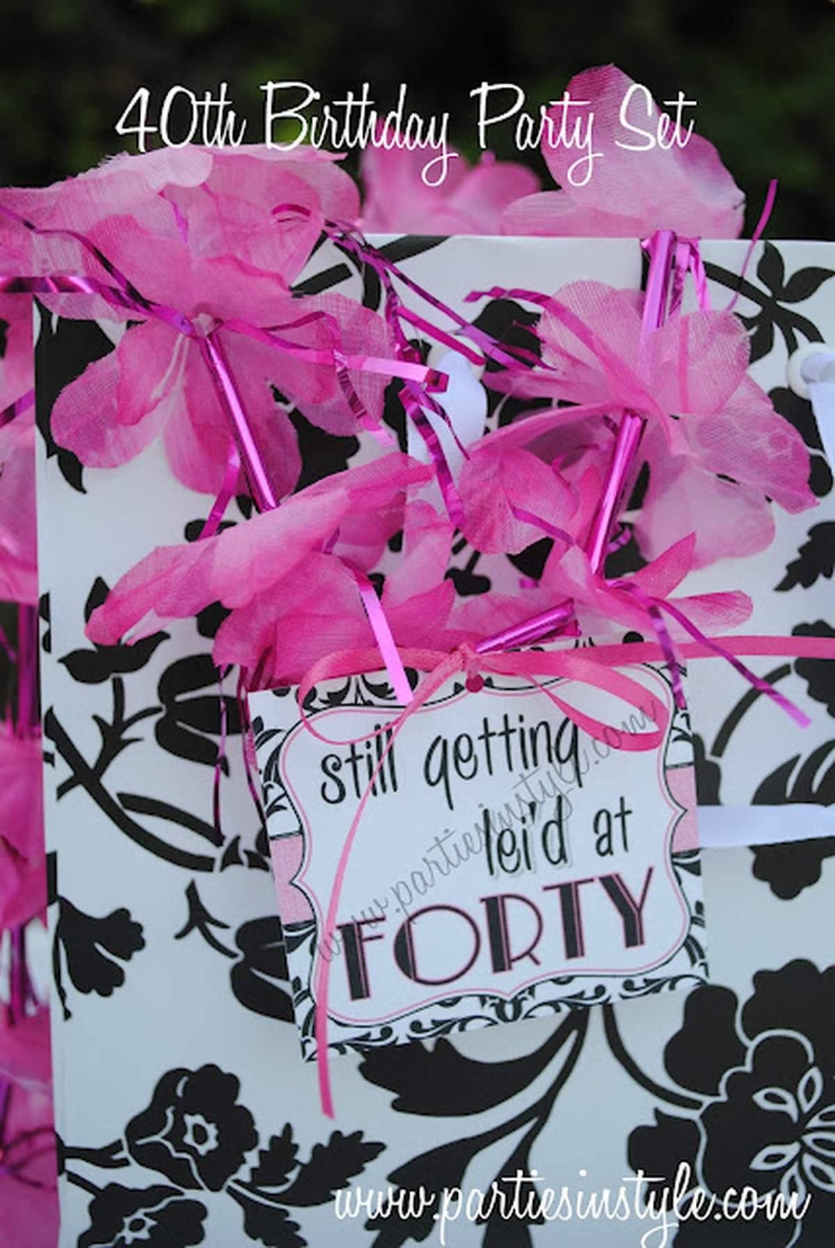 Fine Fun Fierce Fabulous Forty Birthday Party Ideas Photo 9 Of 13