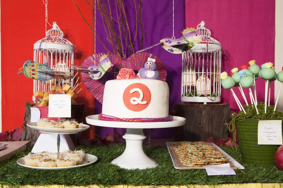 'Bird + String' themed party Birthday Party Ideas | Photo 9 of 19 ...