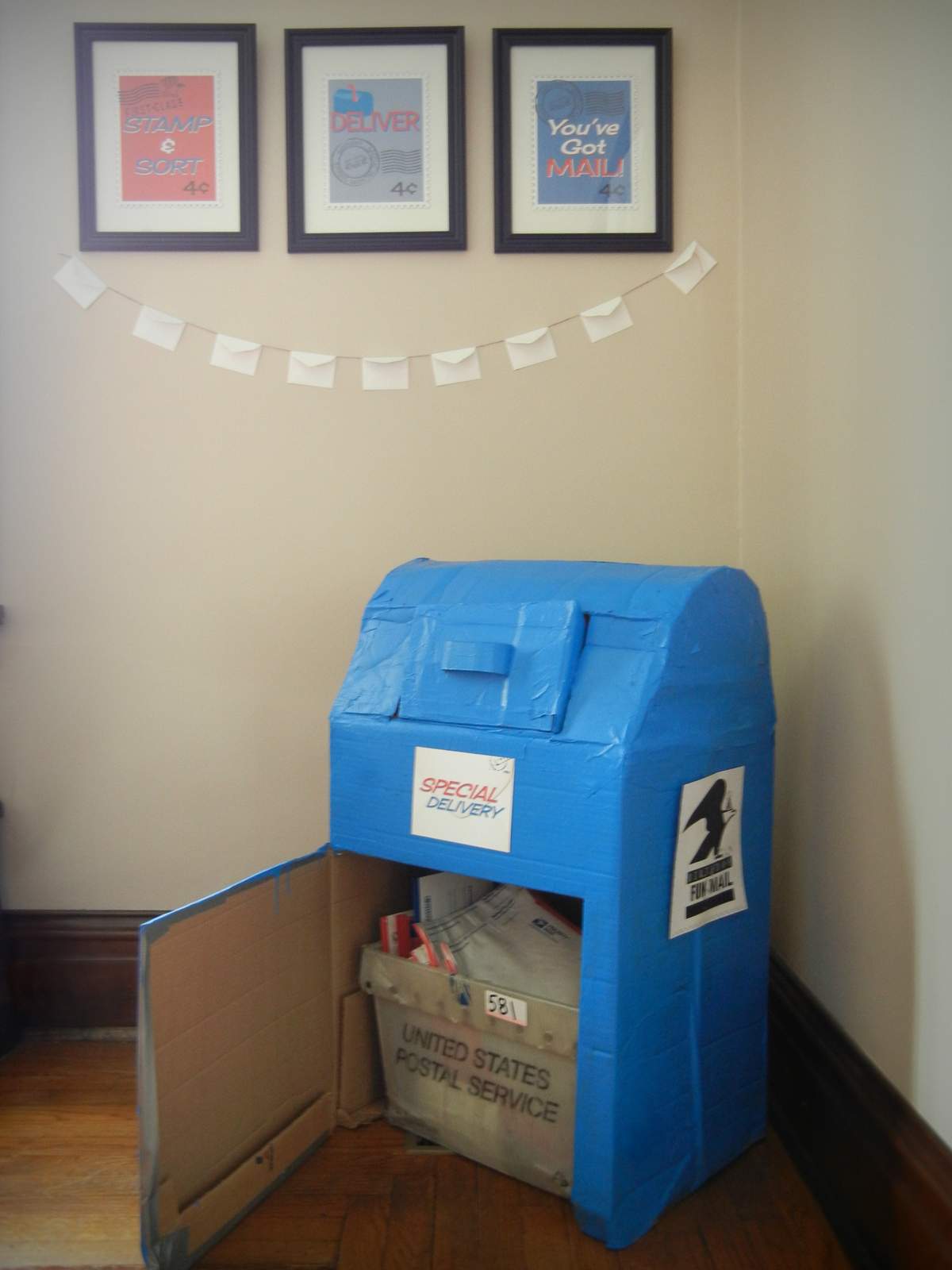 Mail Theme Birthday Party Ideas | Photo 1 of 20 | Catch My Party