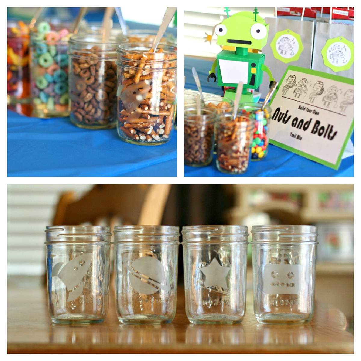 Robots Birthday Party Ideas | Photo 1 of 14 | Catch My Party