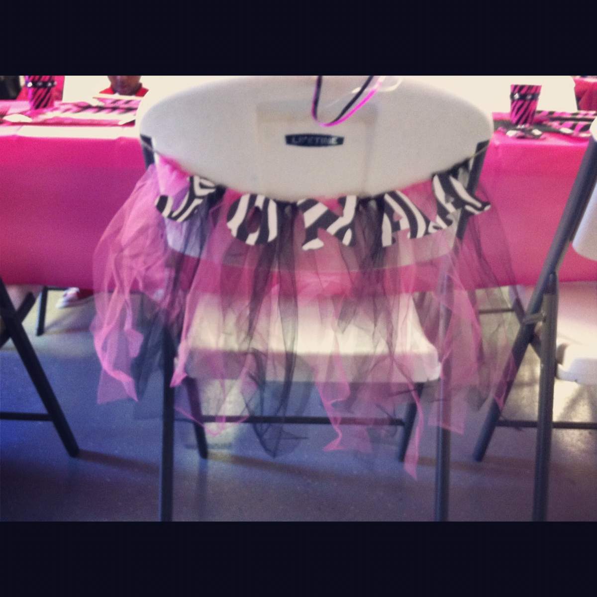 Zebra Party Birthday Party Ideas | Photo 6 of 10 | Catch My Party