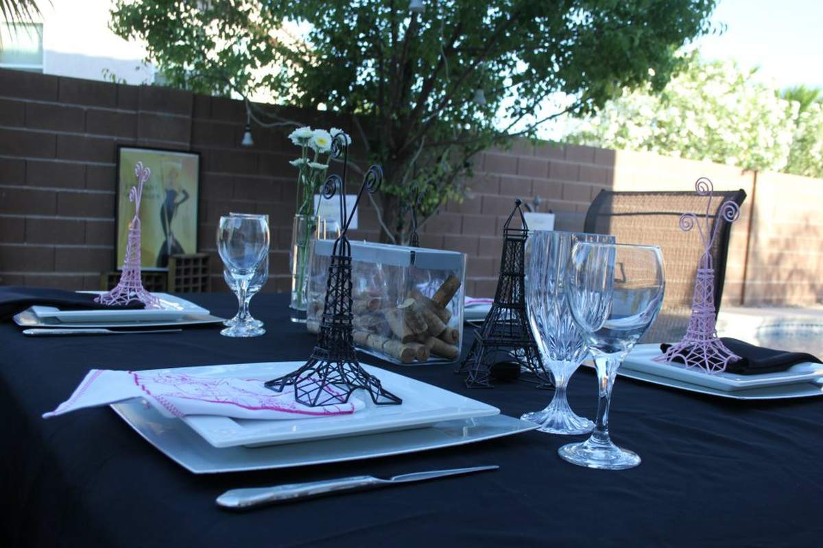 French inspired dinner Dinner Party Party Ideas | Photo 1 of 13 | Catch ...