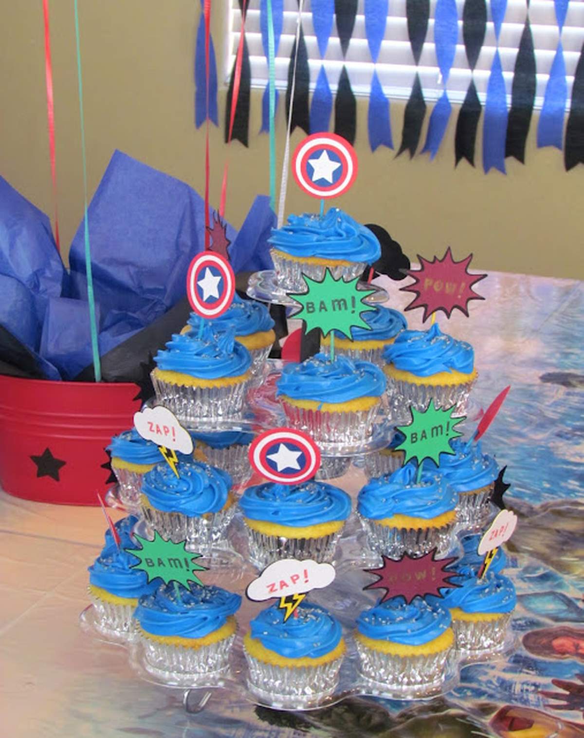 Super Hero Squad/Marvel Characters Birthday Party Ideas | Photo 2 of 9 ...