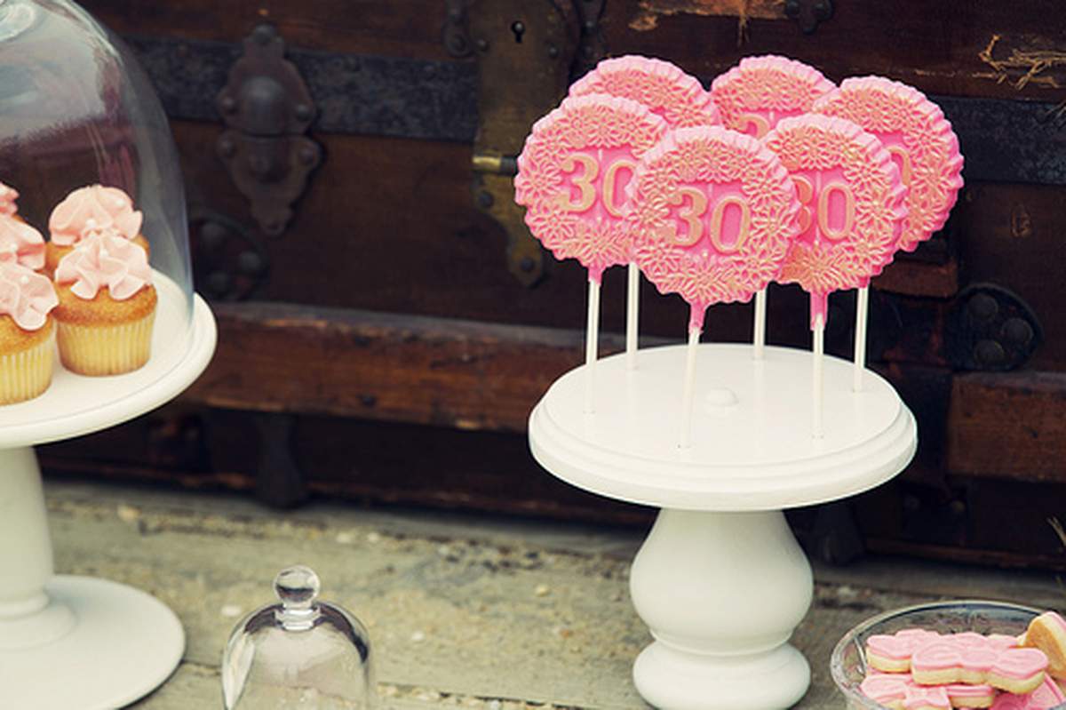 Romantic Pink Beach Party Birthday Party Ideas | Photo 1 of 11 | Catch ...