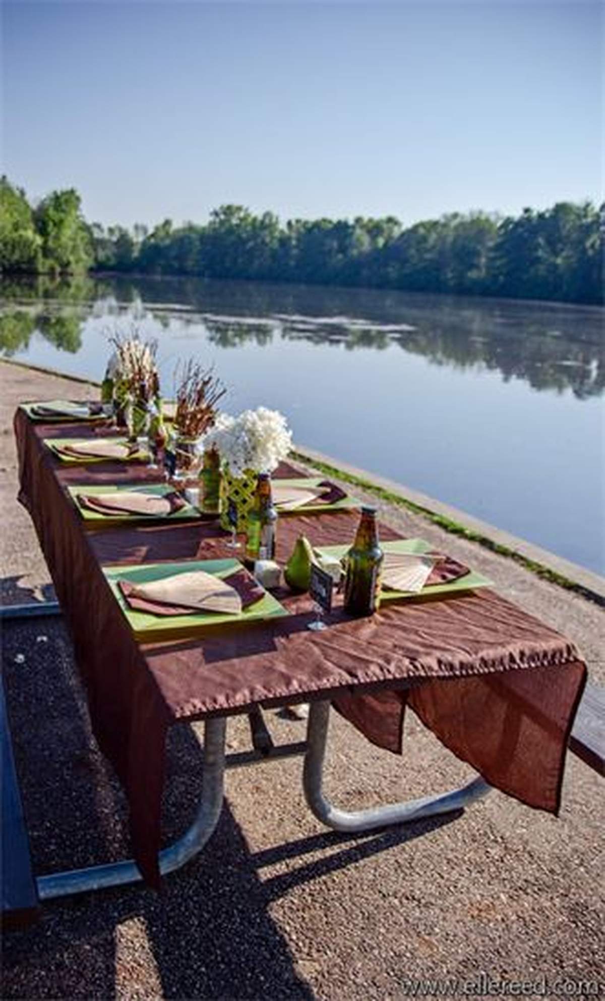 Rustic chic, outdoor party at the lake Wedding Party Ideas | Photo 1 of ...