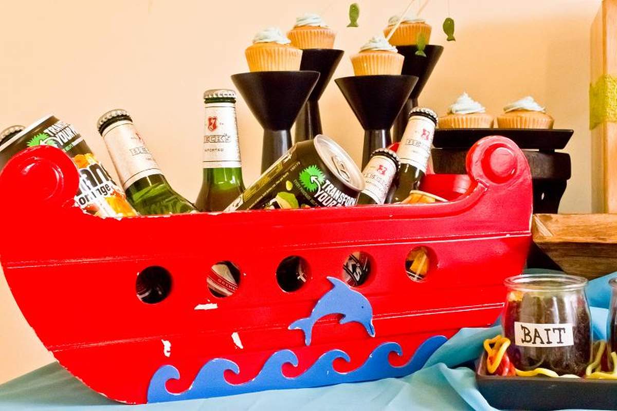 Fishing Birthday Party Ideas | Photo 1 of 24 | Catch My Party