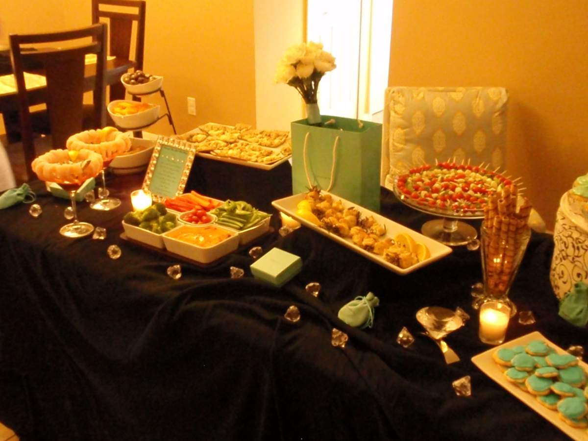 Diamonds & Tiffany Ladies Night Party Ideas | Photo 1 of 30 | Catch My ...