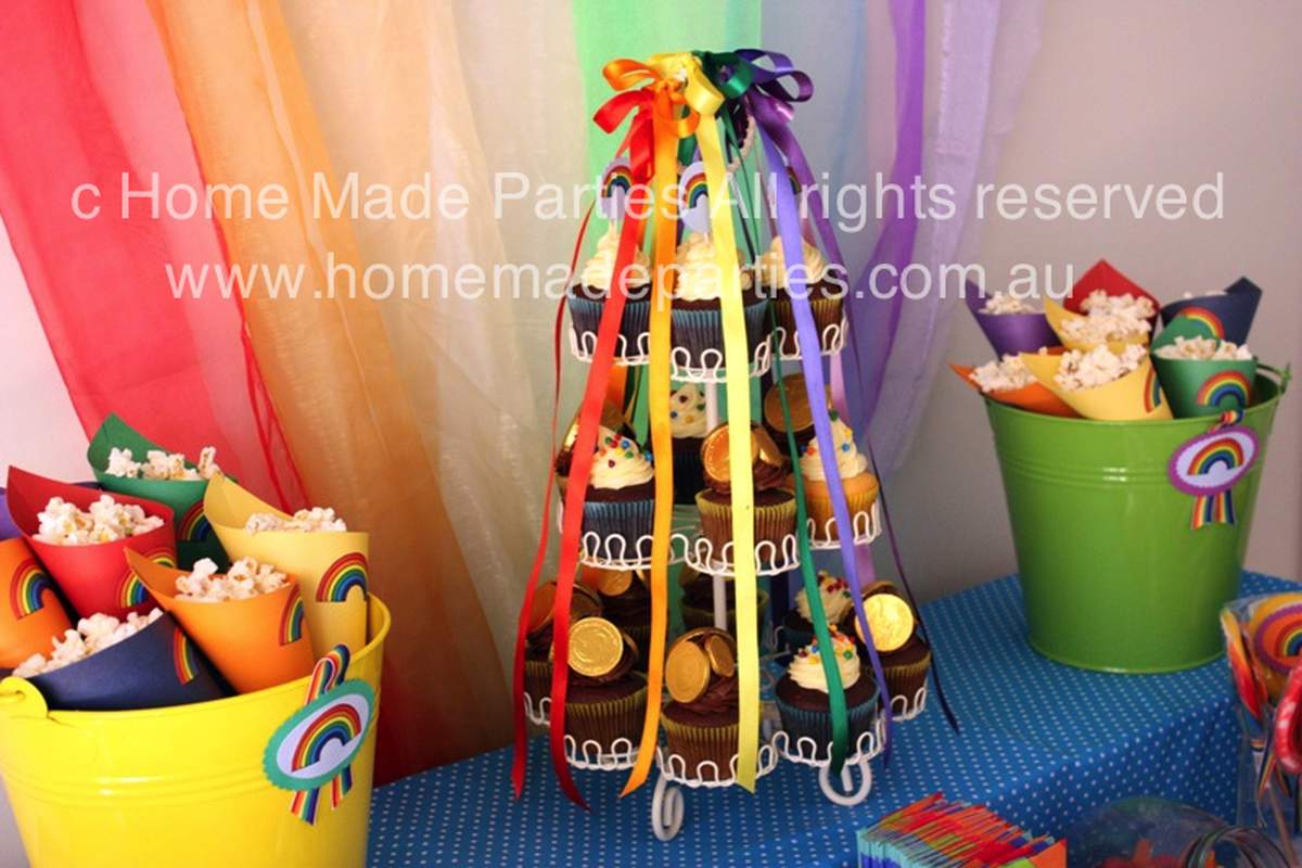 Rainbow Birthday Party Ideas | Photo 2 of 26 | Catch My Party