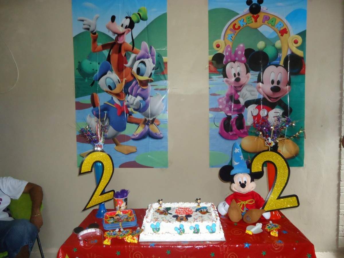 Mickey Mouse Pool Party Birthday Party Ideas | Photo 8 of 38 | Catch My ...