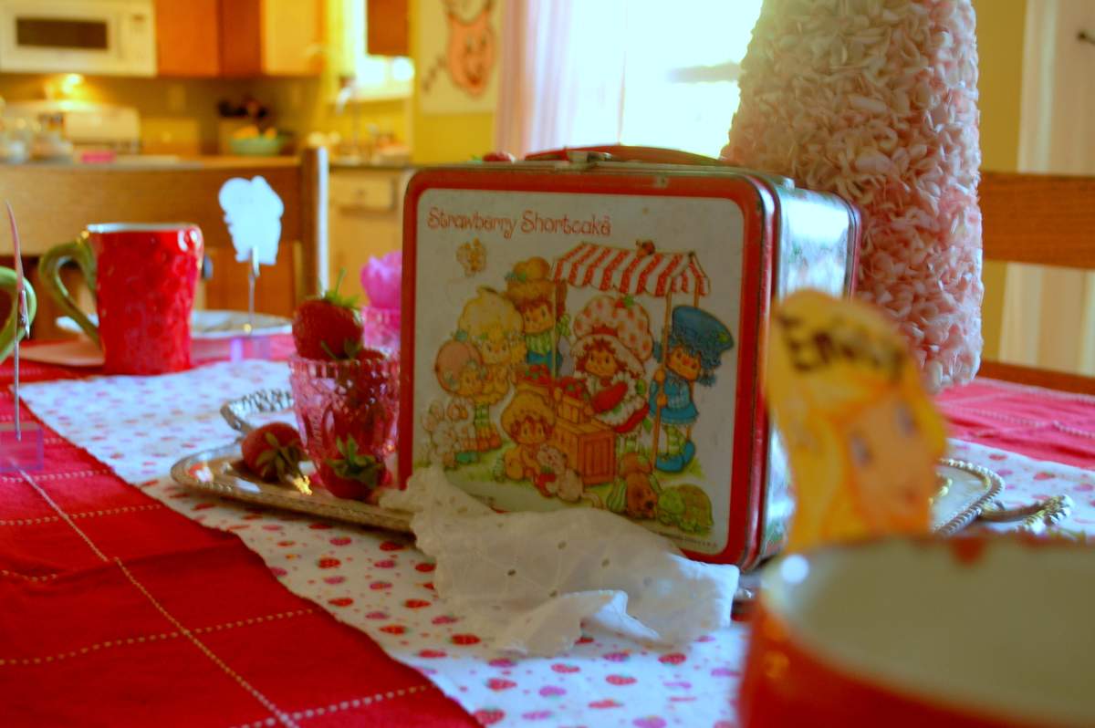 Strawberry Shortcake and Strawberries Tea Party Party Ideas | Photo 6 ...