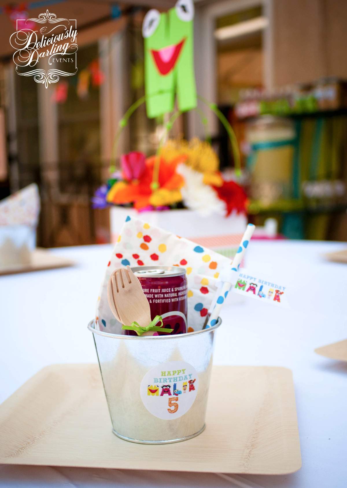 Rainbow /Muppets Birthday Party Ideas | Photo 14 of 45 | Catch My Party
