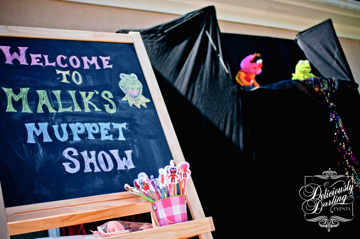 Rainbow /Muppets Birthday Party Ideas | Photo 14 of 45 | Catch My Party
