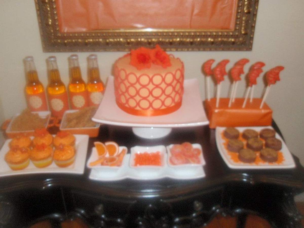 Orange Birthday Party Ideas | Photo 5 of 7 | Catch My Party