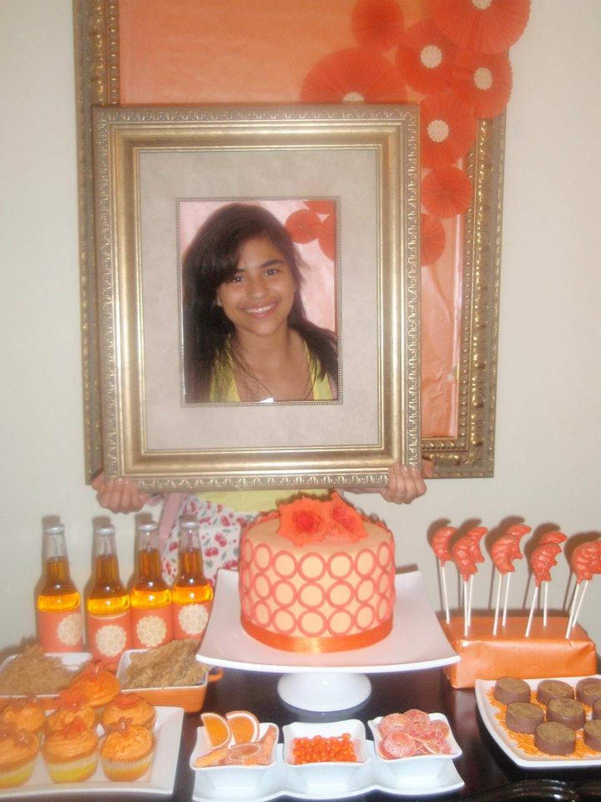 Orange Birthday Party Ideas | Photo 7 of 7 | Catch My Party