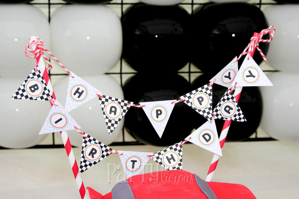 Race Cars Birthday Party Ideas | Photo 4 of 32 | Catch My Party