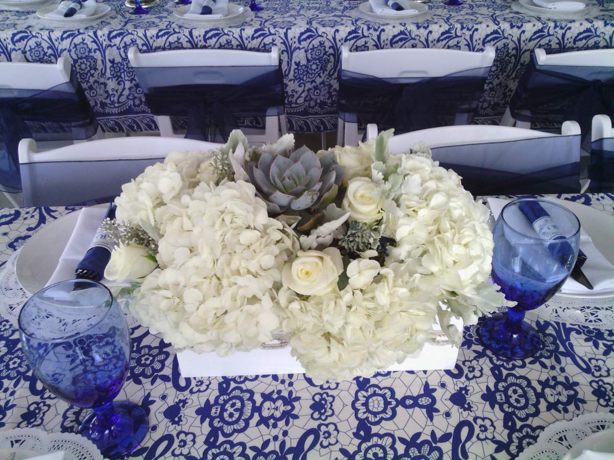 Country Blue Wedding Party Ideas | Photo 9 of 13 | Catch My Party