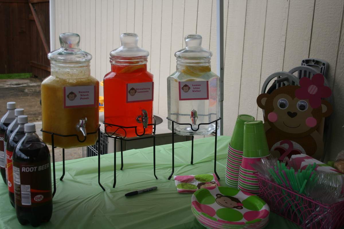 Mod Monkey Birthday Party Ideas | Photo 1 of 14 | Catch My Party