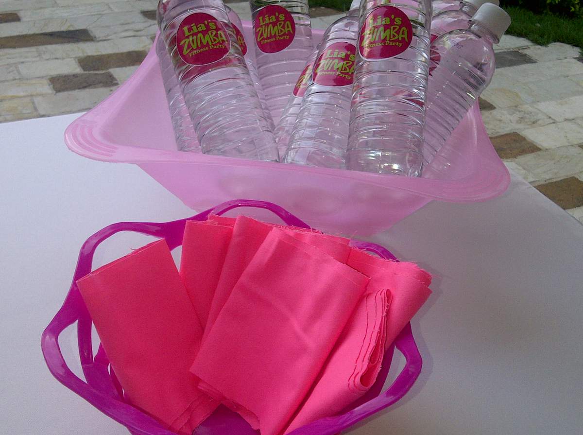 Zumba Fitness Birthday Party Ideas | Photo 7 of 7 | Catch My Party