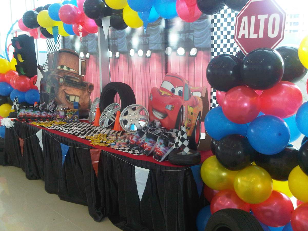 Disney Cars 2 Birthday Party Ideas | Photo 4 of 11 | Catch My Party