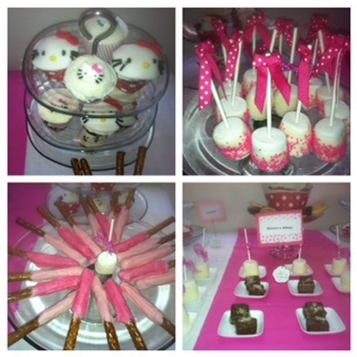 Hello Kitty and Minnie Mouse Birthday Party Ideas | Photo 32 of 34 ...