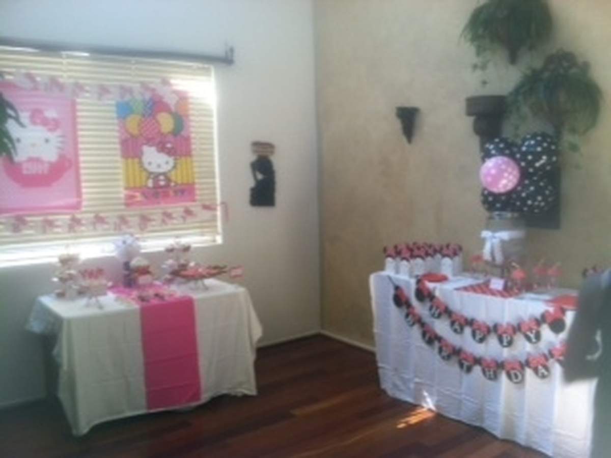 Hello Kitty and Minnie Mouse Birthday Party Ideas | Photo 32 of 34 ...