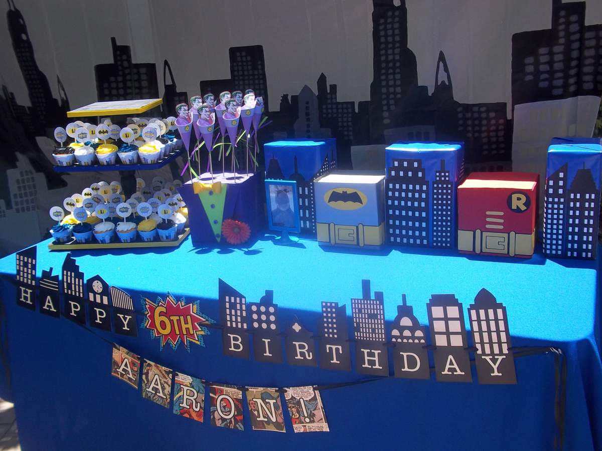 Batman/Joker Birthday Party Ideas | Photo 1 of 69 | Catch My Party